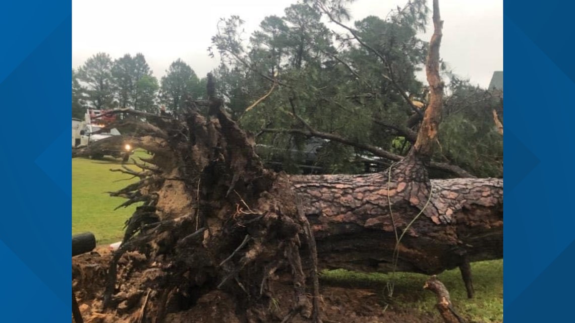 PHOTOS: Storm damage reported across East Texas | cbs19.tv
