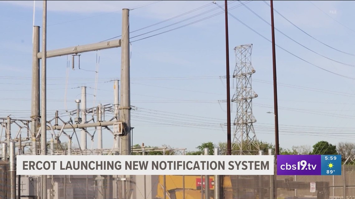 ERCOT messaging tool allows Texans to monitor state's power grid | cbs19.tv