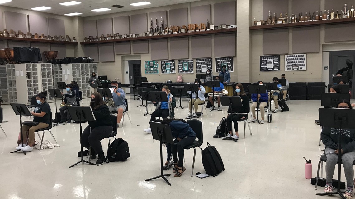 Longview ISD band program adapts to changes during COVID-19 | cbs19.tv