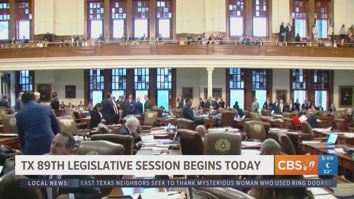 Texas' 89th legislative session starts today | cbs19.tv