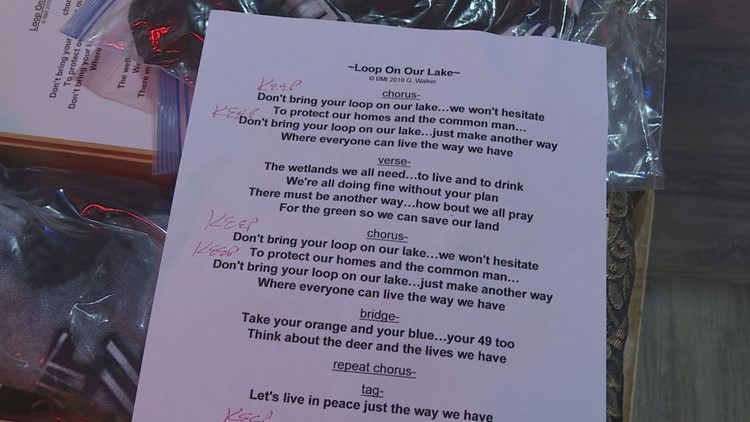 'Keep the Loop off the Lake': Nashville recording artist writes song ...