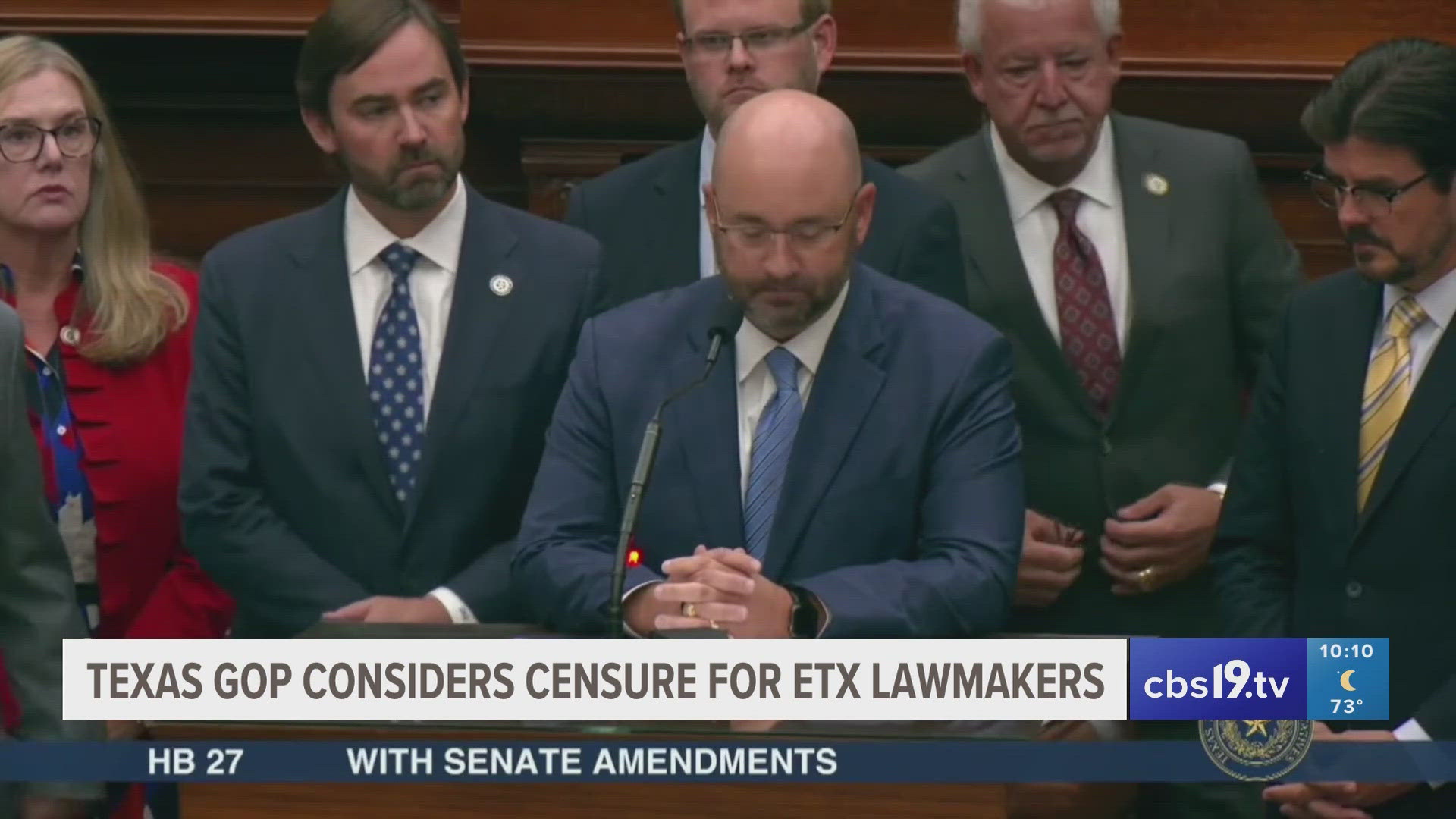 Two East Texas lawmakers face possible GOP censure | cbs19.tv