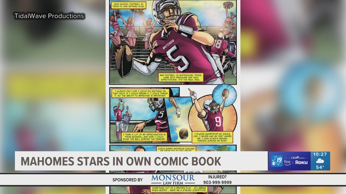 Patrick Mahomes comic book released prior to Super Bowl | cbs19.tv