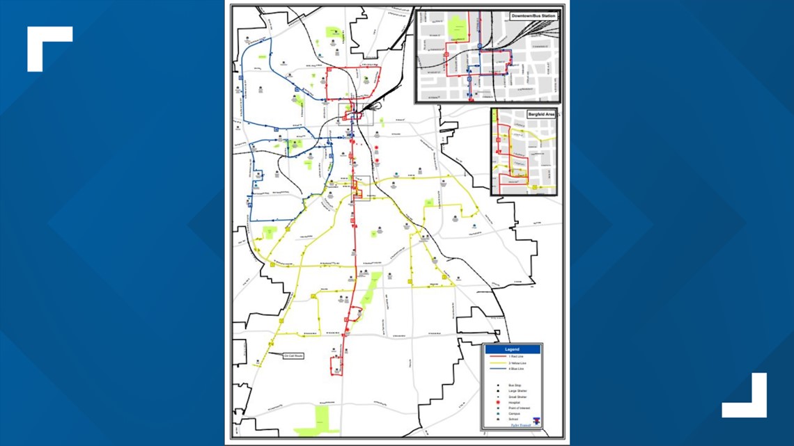 CITY: Tyler Transit implements alternate routes through April 1 | cbs19.tv
