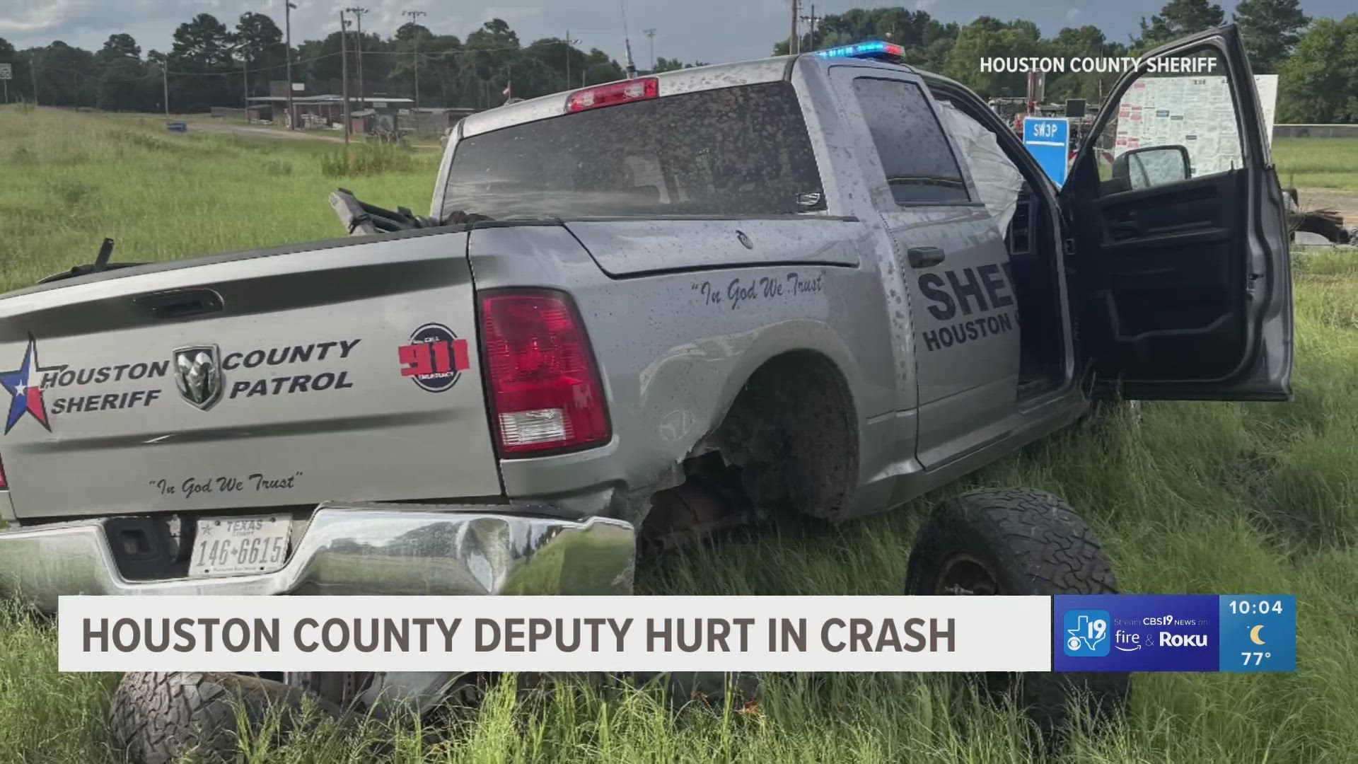 Houston County Deputy involved in rollover crash on Hwy. 287 | cbs19.tv