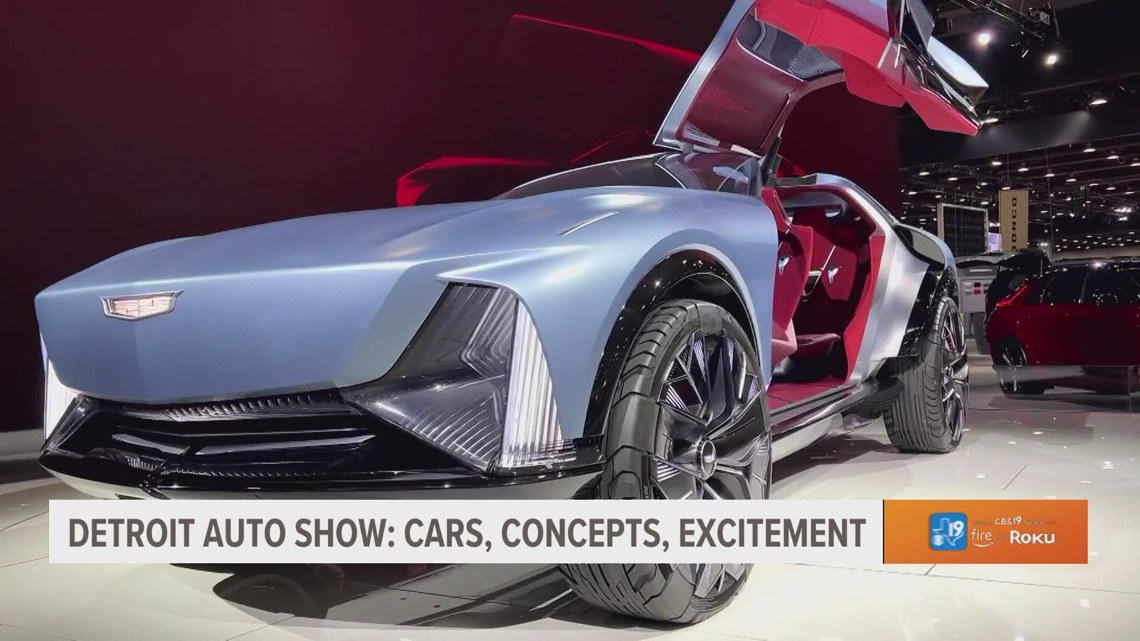 Taking sneak peak at 2026 Detroit Auto Show | cbs19.tv