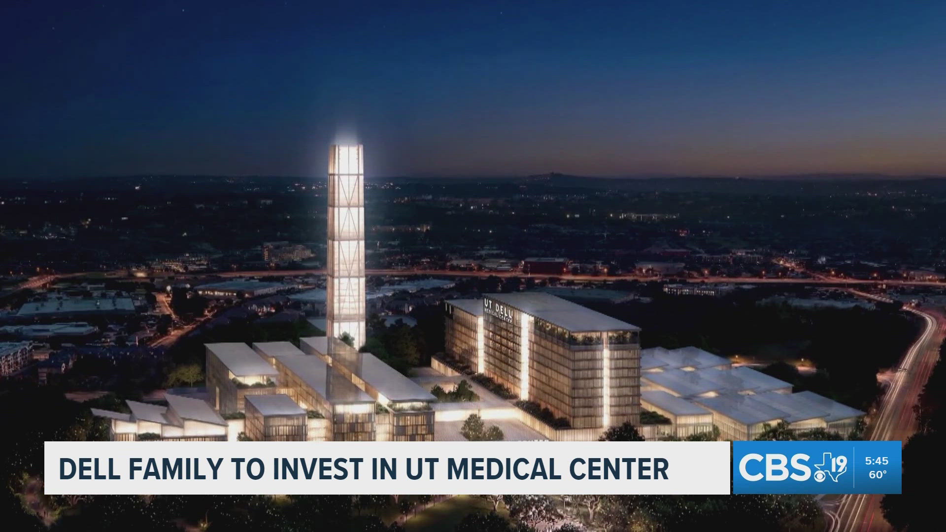 Dell family backs $750M expansion of UT Dell Medical Center | cbs19.tv