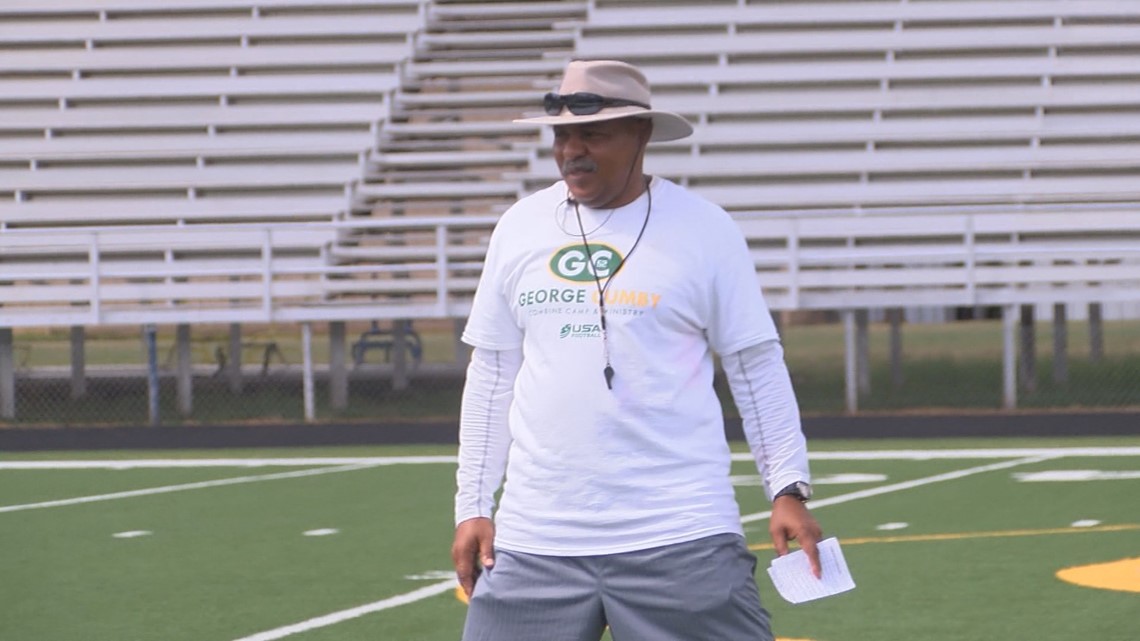 George Cumby getting ready for annual football camp | cbs19.tv