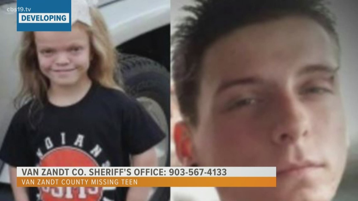 Update Authorities Issue Amber Alert For Missing 14 Year Old Van Zandt