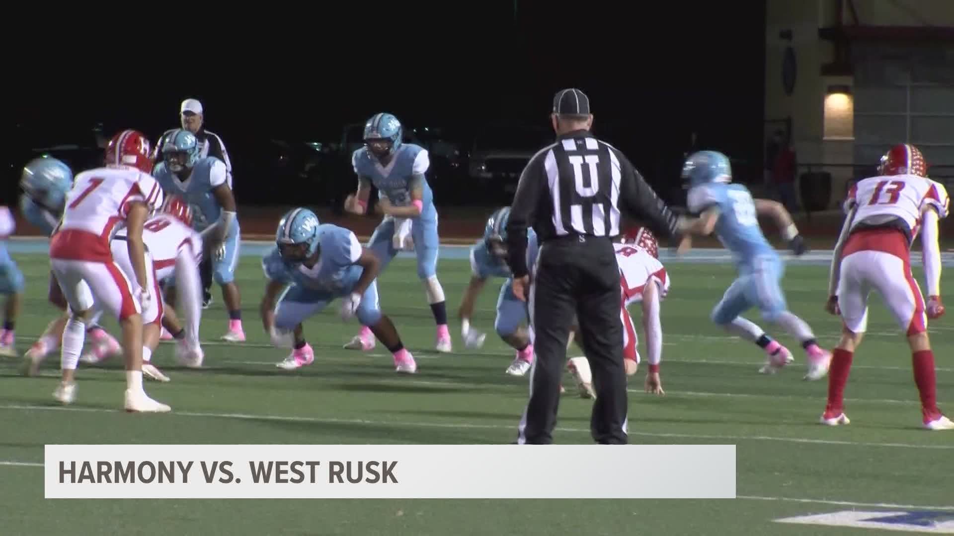 UNDER THE LIGHTS: Harmony beats West Rusk | cbs19.tv