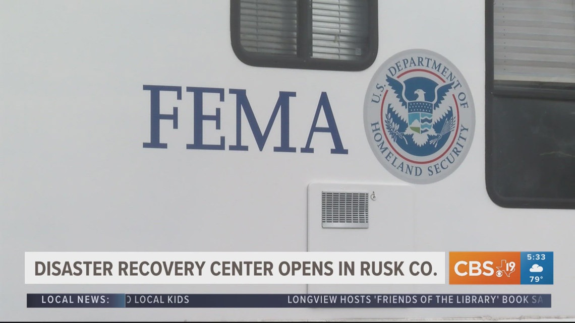 FEMA opens disaster recovery center in Rusk County | cbs19.tv