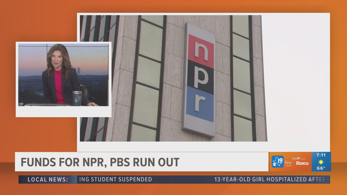 Funds for NPR, PBS runs out | cbs19.tv