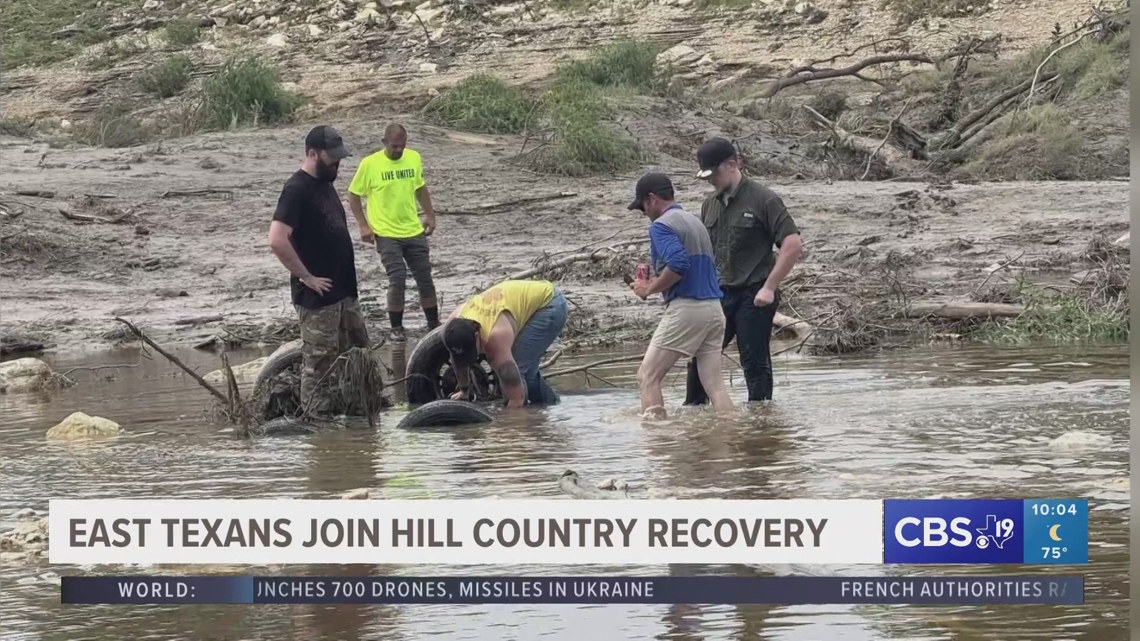 'Someone has to do it,' | East Texans doing their part in storm ...