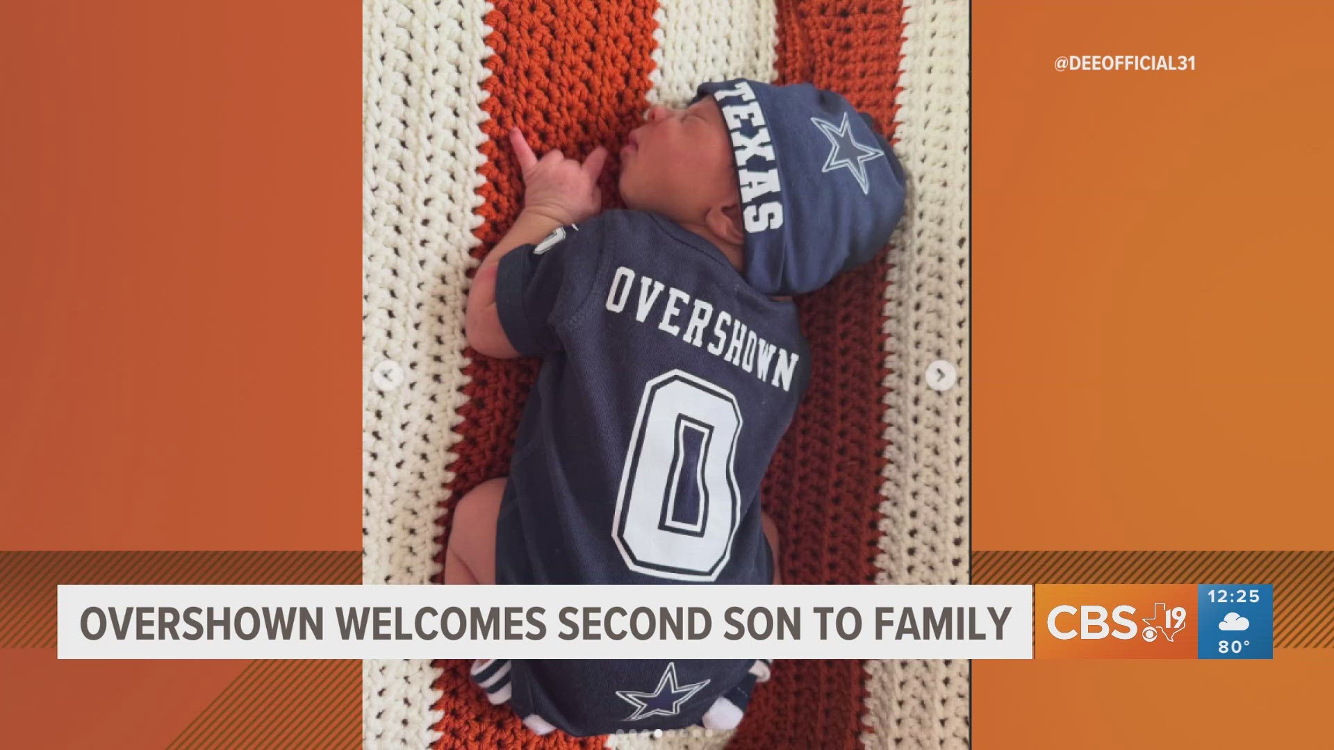 Dallas Cowboys linebacker DeMarvion Overshown welcomes second child ...
