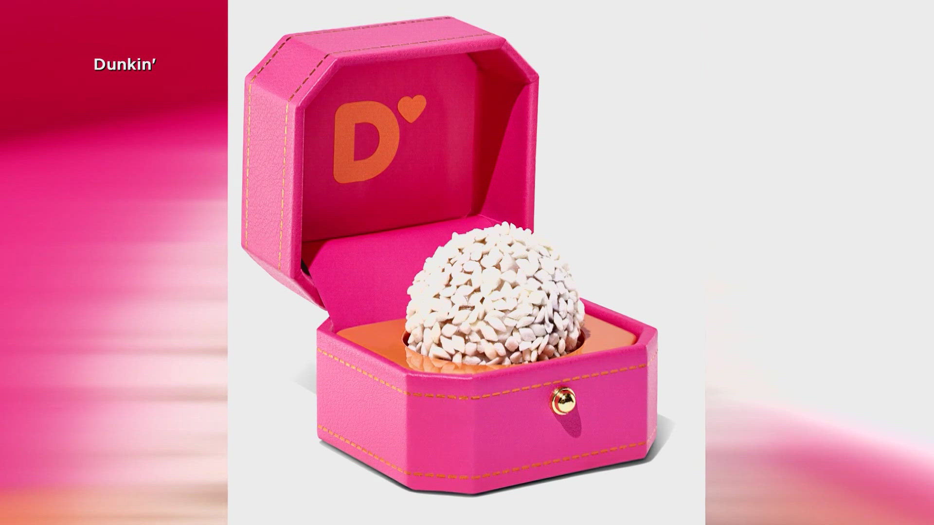 Dunkin’ launches wedding cake Munchkins for National Propose Day | cbs19.tv