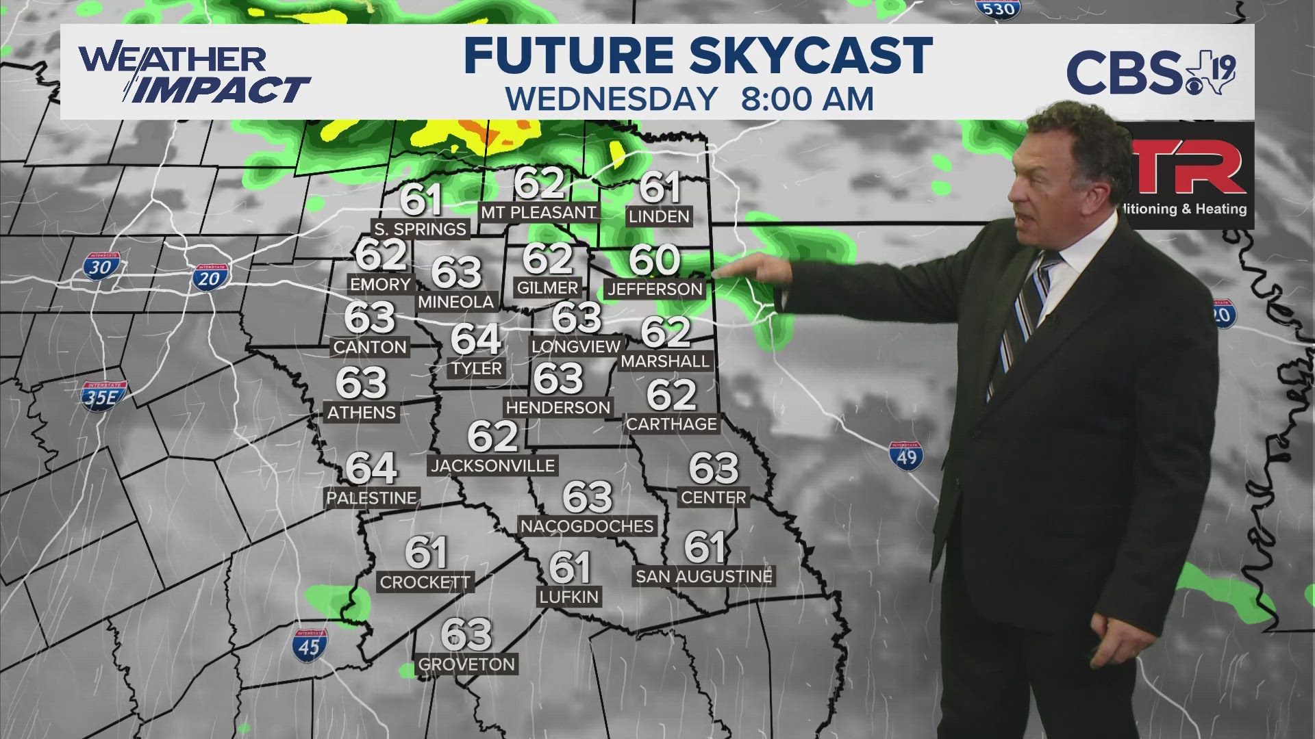 Tyler Weather Radar | Tyler, Texas | cbs19.tv