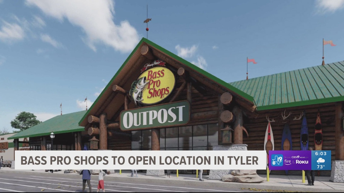 The first Bass Pro Shop is coming to Tyler in just a few months | cbs19.tv