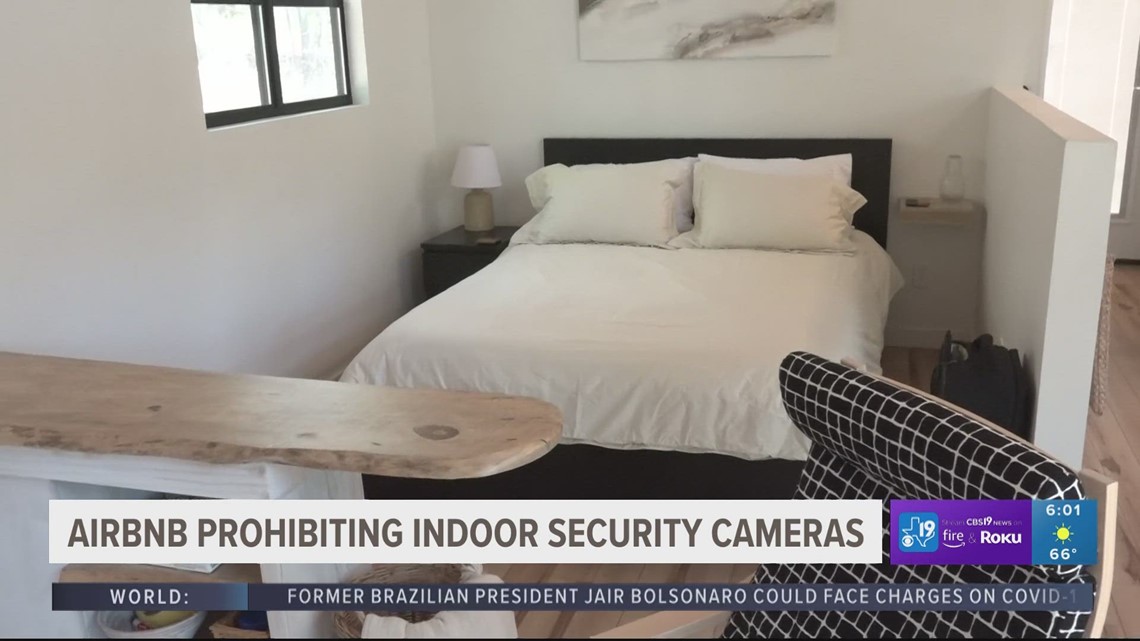 Texas Airbnb owner reacts to new rule prohibiting indoor cameras | cbs19.tv