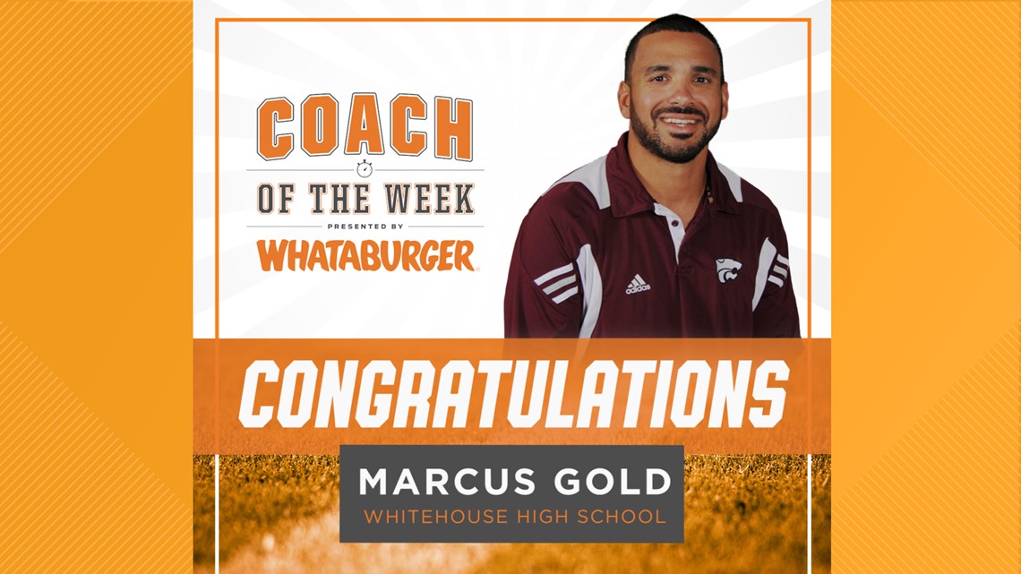Whataburger Coach of the Week - Marcus Gold | cbs19.tv