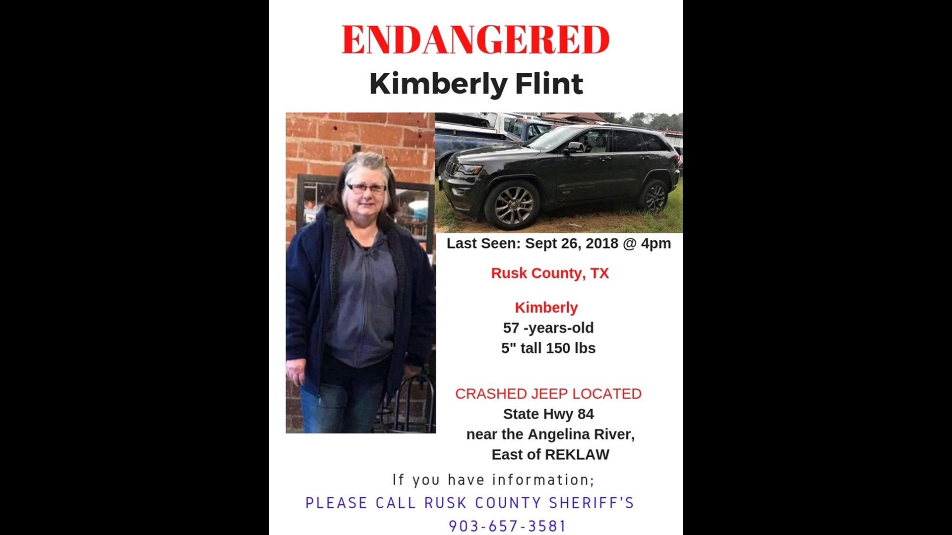 Family desperately searching for missing Rusk Co. woman | cbs19.tv