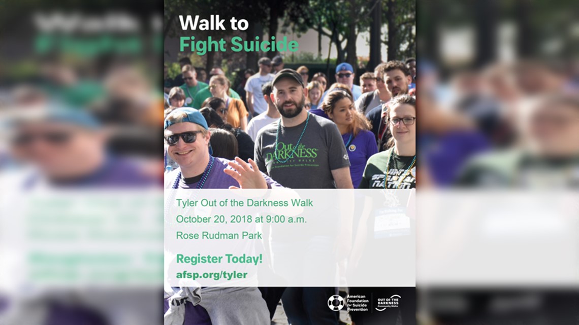 Out of the Darkness Walk for suicide awareness at Rose Rudman Park Oct ...