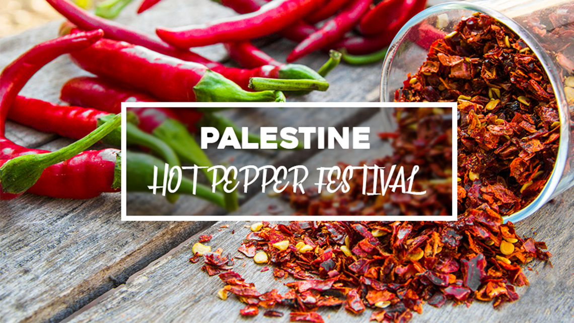 Palestine Hot Pepper Festival kicks off Oct. 27 | cbs19.tv