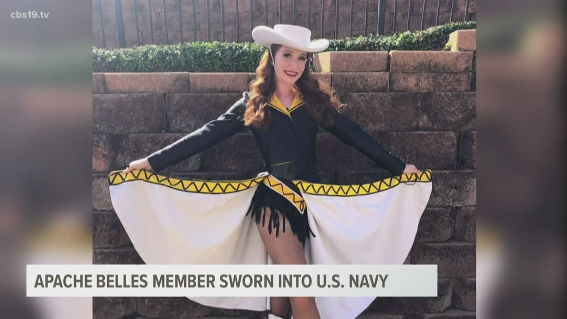 ONLY ON CBS19: Tyler Junior College Apache Belle joins the US Navy ...