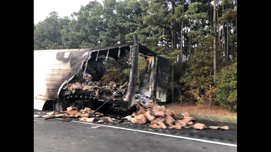 TRAFFIC ALERT: Semi fire on I-20 near Highway 43 causes slowdown | cbs19.tv