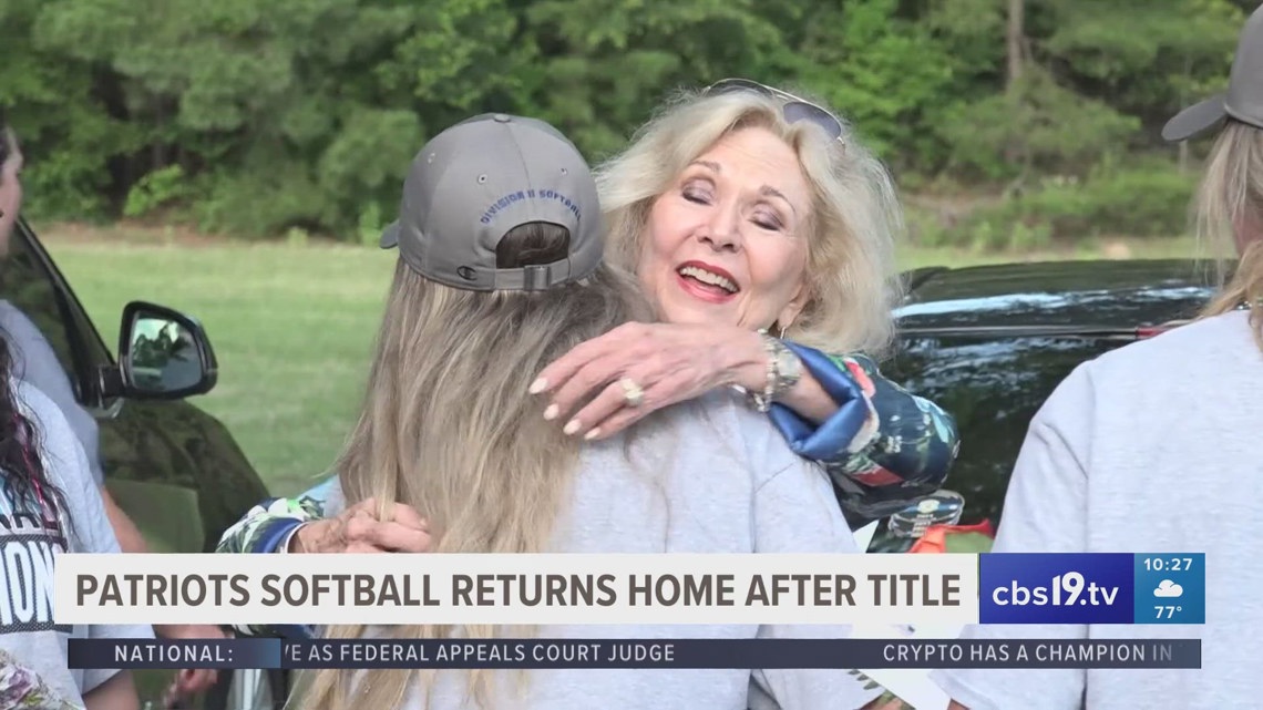 UT Tyler Patriots Softball returns home triumphant after World Series ...