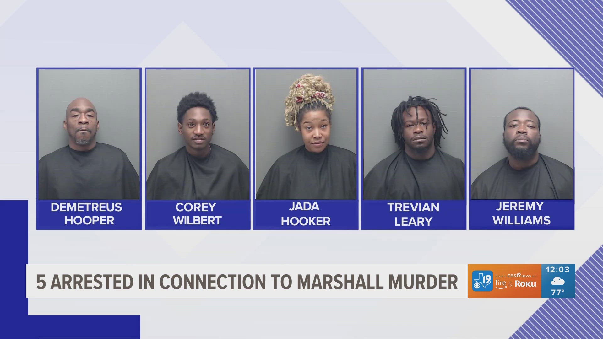 5 arrested in connection with shooting death of Marshall man in October ...