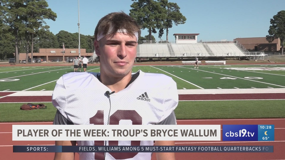 Bryce Wallum named CBS19 Player of the Week | cbs19.tv