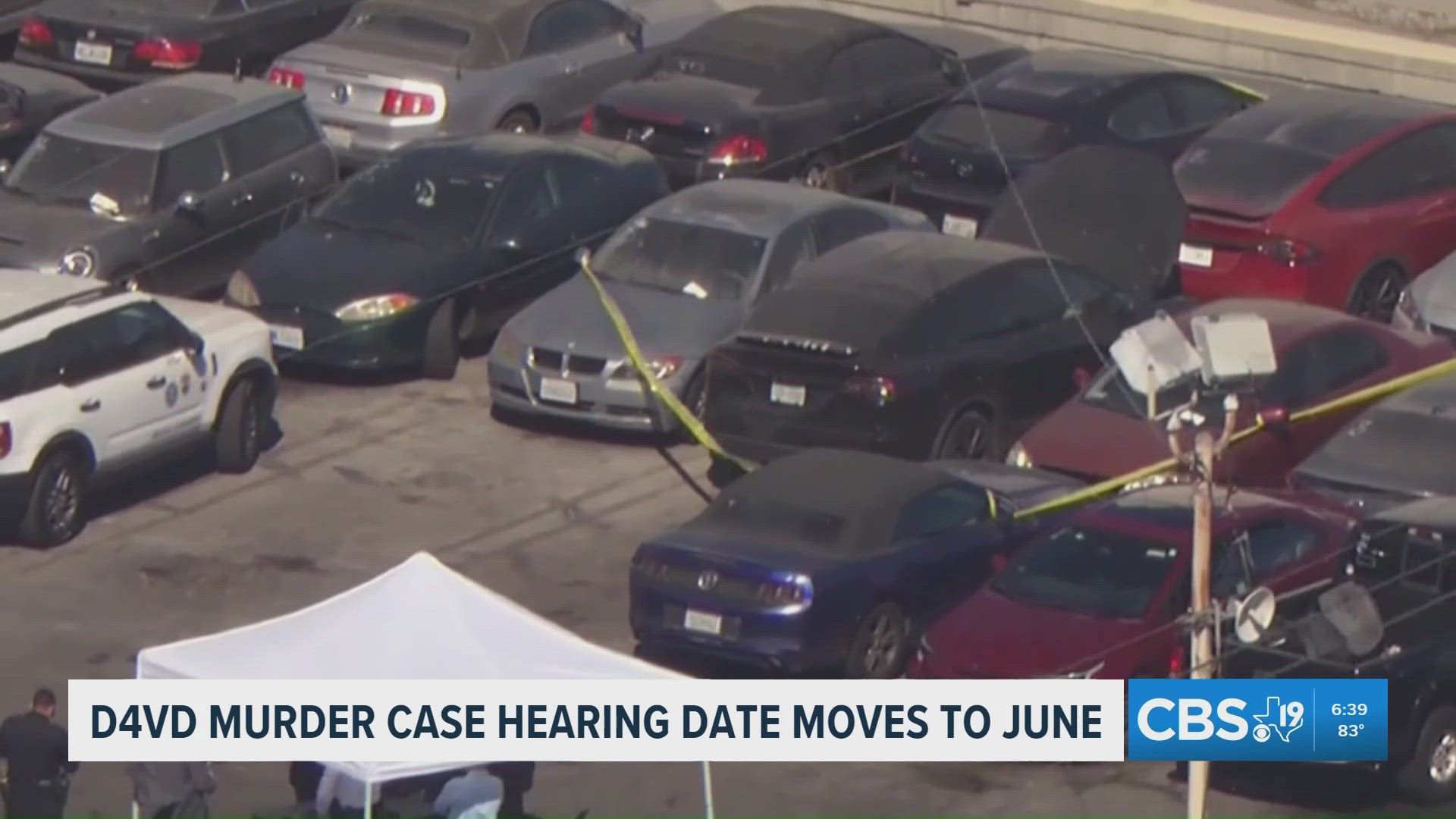 Preliminary hearing delayed in murder case against singer D4vd | cbs19.tv