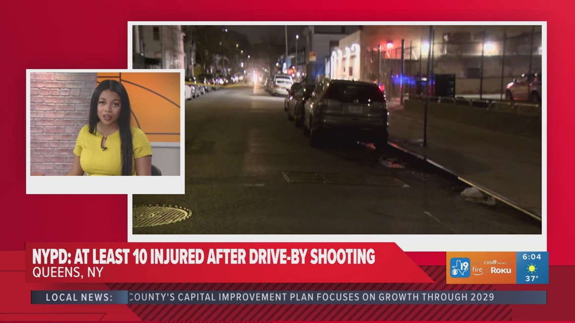 At least 10 injured in shooting outside New York nightclub | cbs19.tv