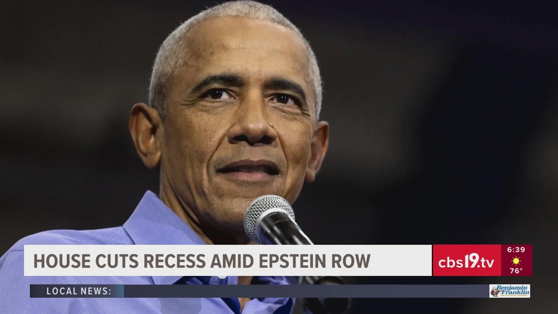 President Barack Obama responds after President Donald Trump says he ...