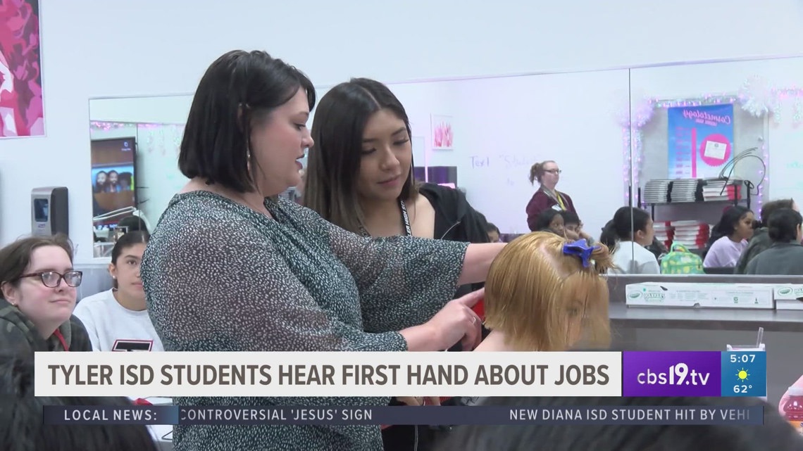Tyler ISD students hear from professionals about careers | cbs19.tv