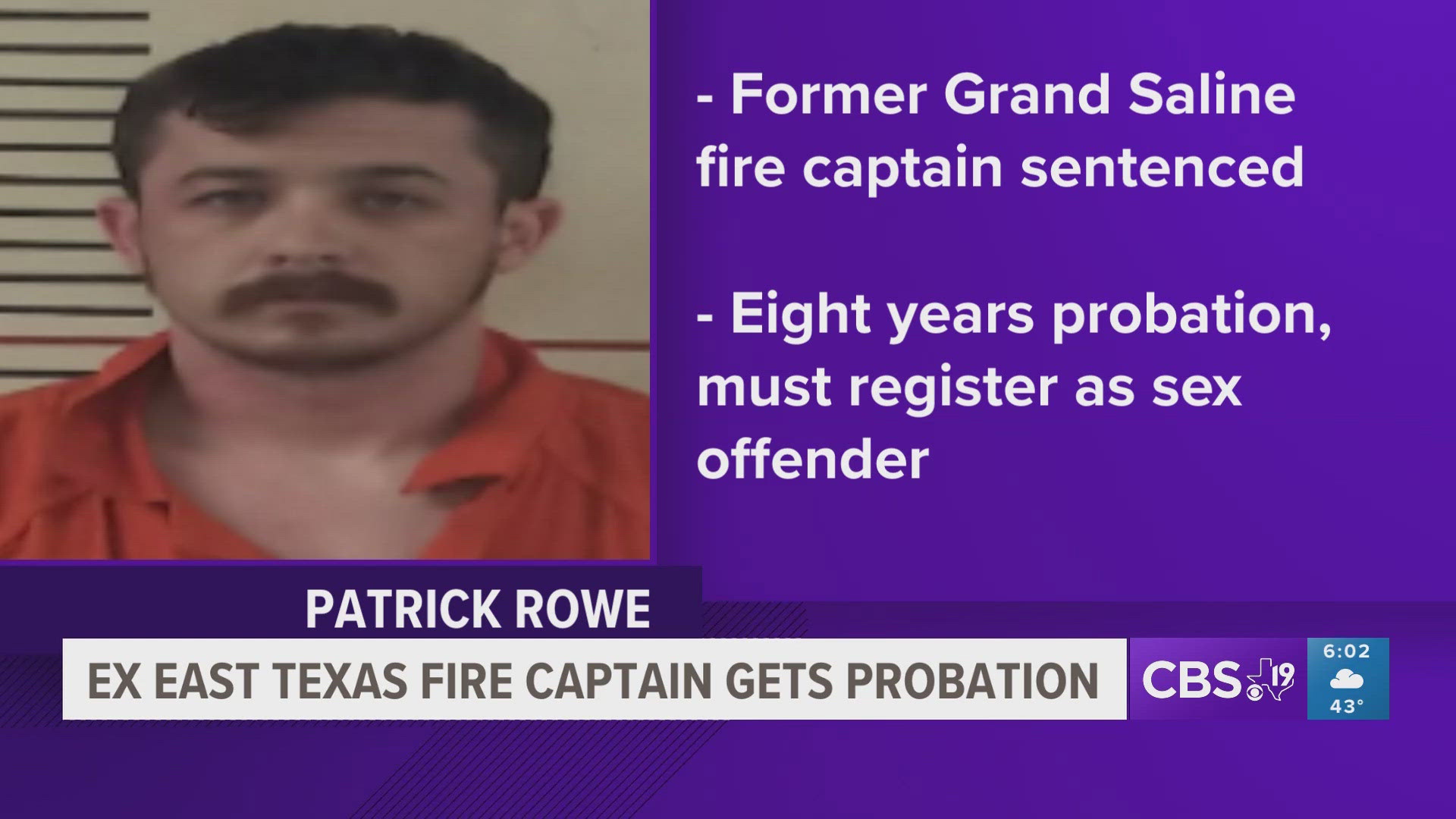 Former East Texas fire captain sentenced to probation for online child ...