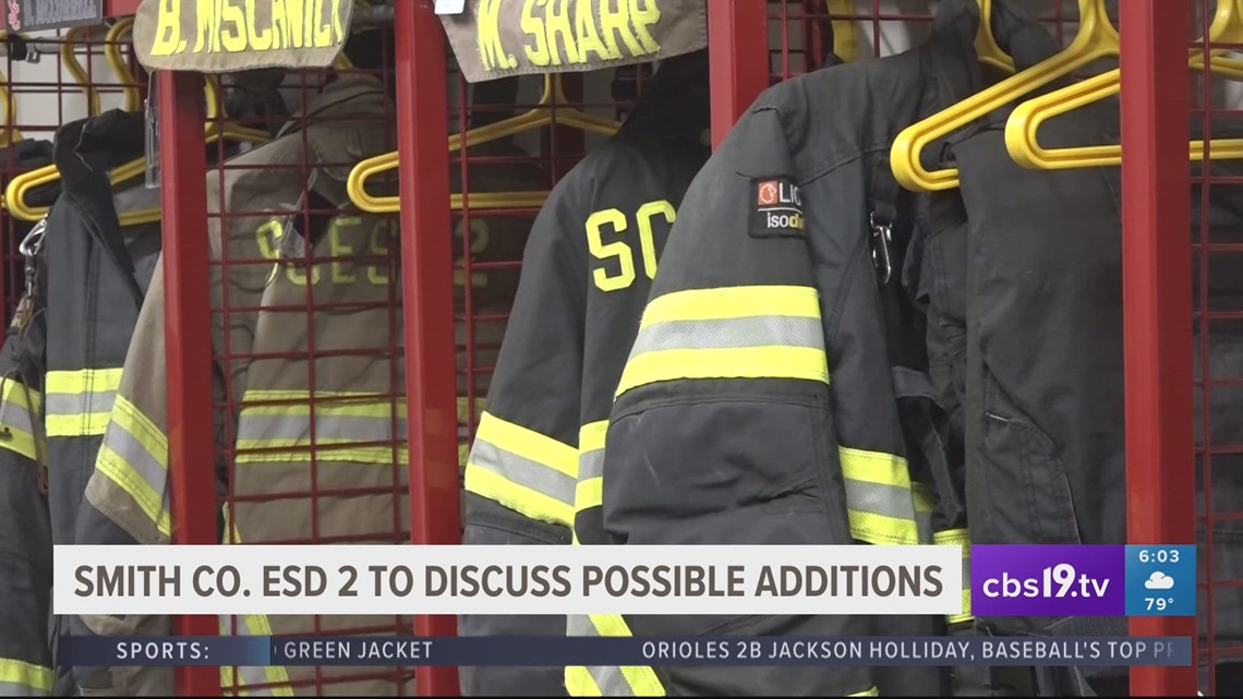 ESD2 of Smith county discuss a new fire station | cbs19.tv