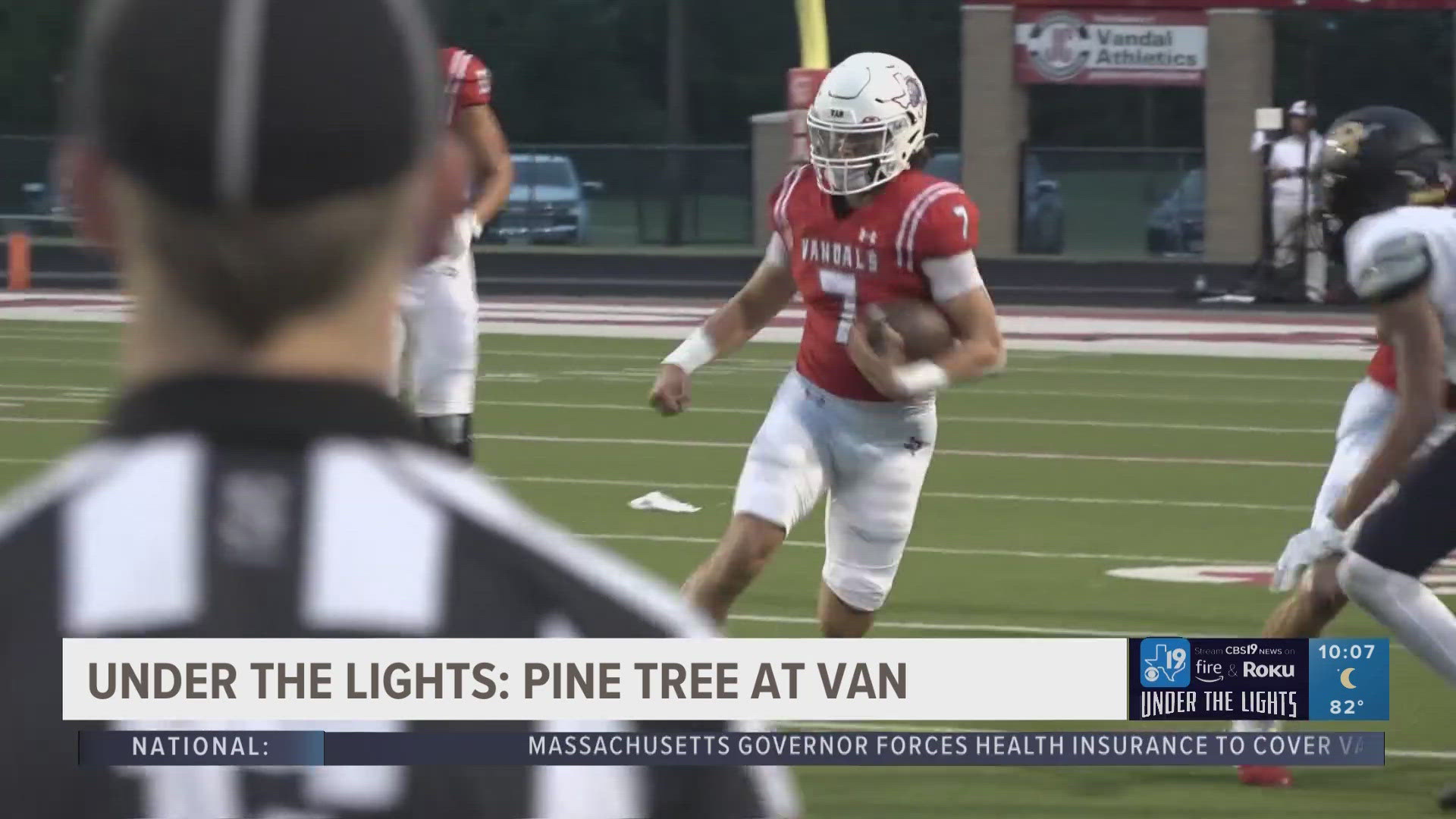 UNDER THE LIGHTS | Pine Tree Pirates vs. Van Vandals | cbs19.tv