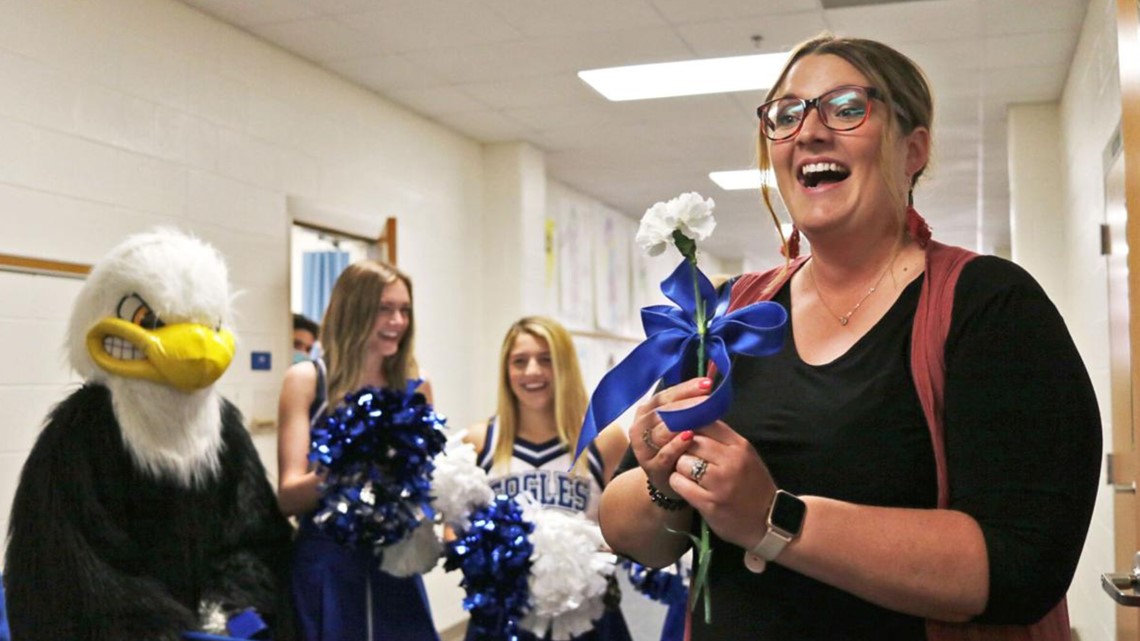 Lindale ISD teachers surprised with over $22,000 in grant money | cbs19.tv