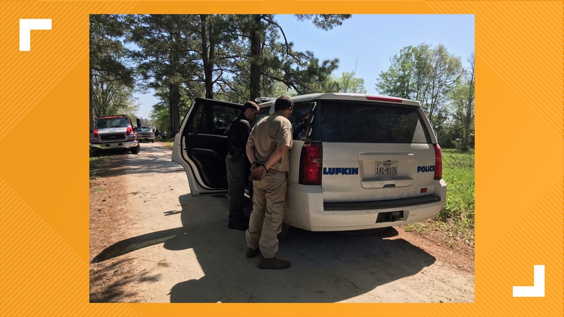 Lufkin PD holds manhunt for two suspects near Piney Road | cbs19.tv