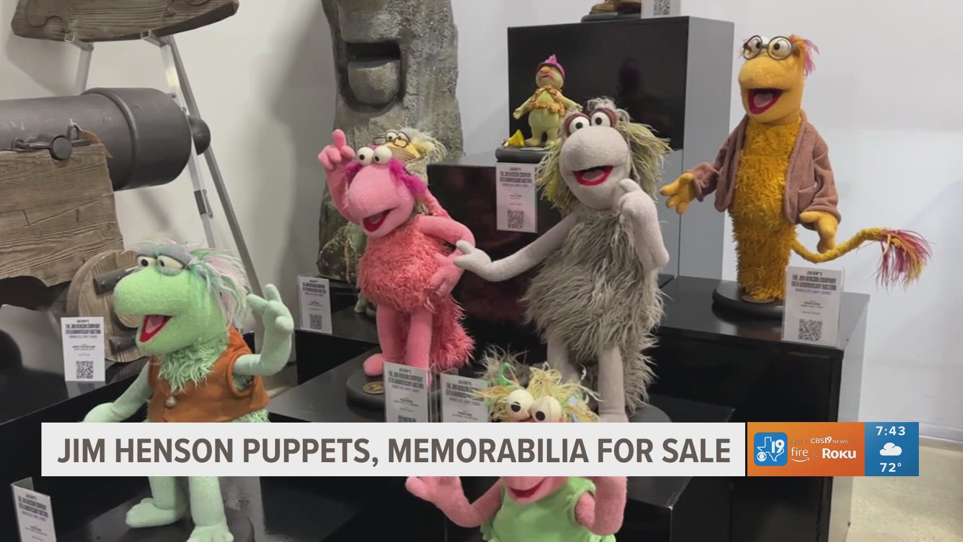 Jim Henson puppets, memorabilia for sale | cbs19.tv