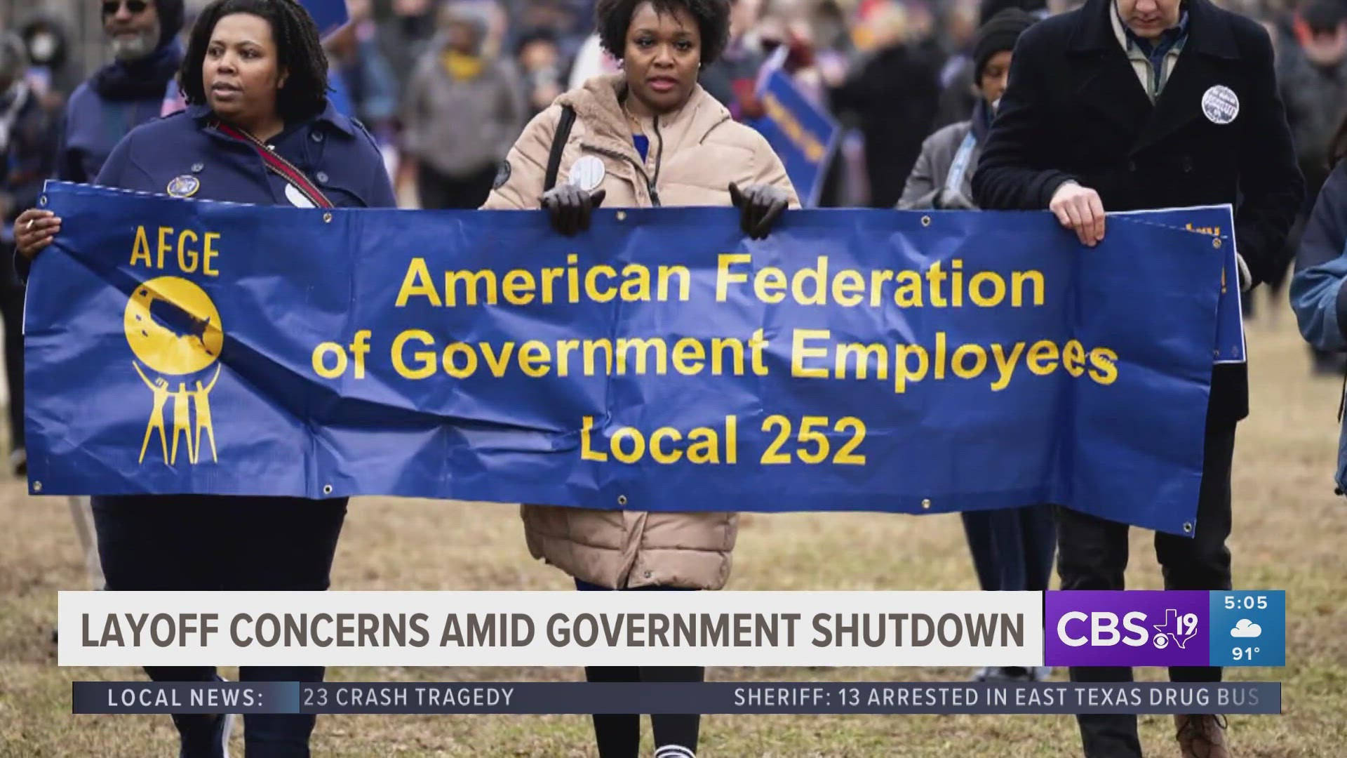 Layoff concerns grow amid government shutdown | cbs19.tv