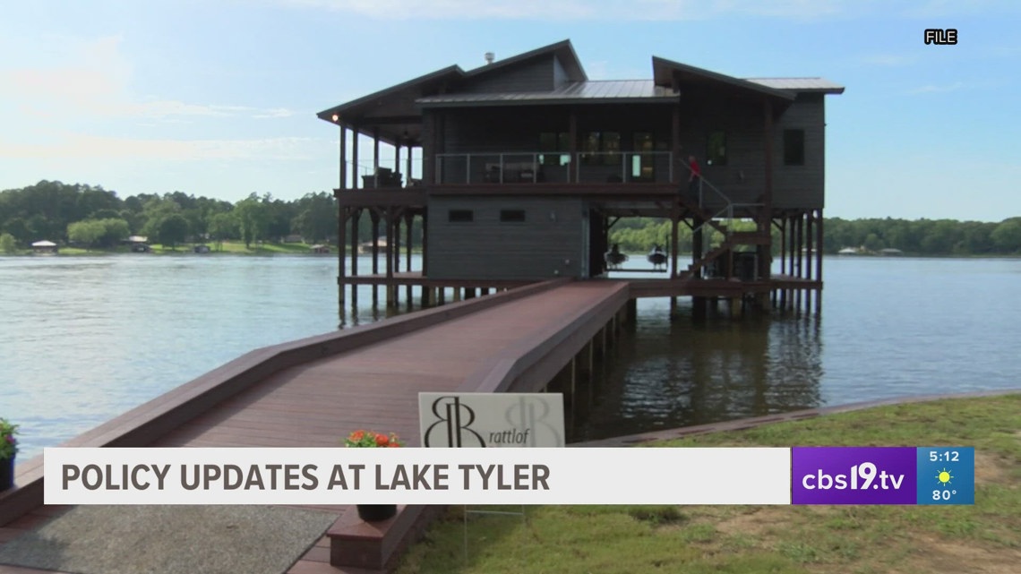 Lake Tyler boat house rules face tougher standards | cbs19.tv