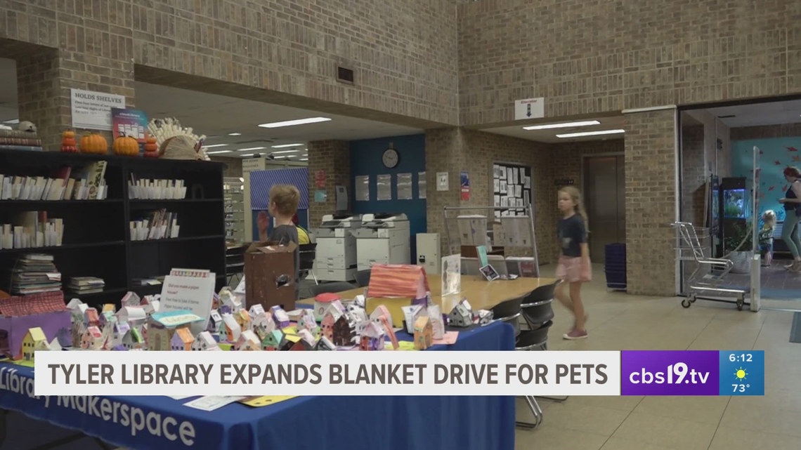 Tyler Public Library teaming up with animal services to keep pets cozy ...