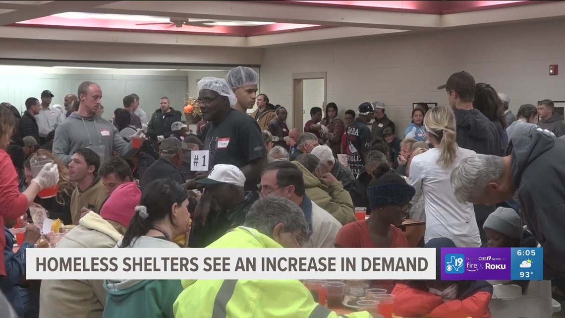 East Texas homeless shelters see an increase of people | cbs19.tv
