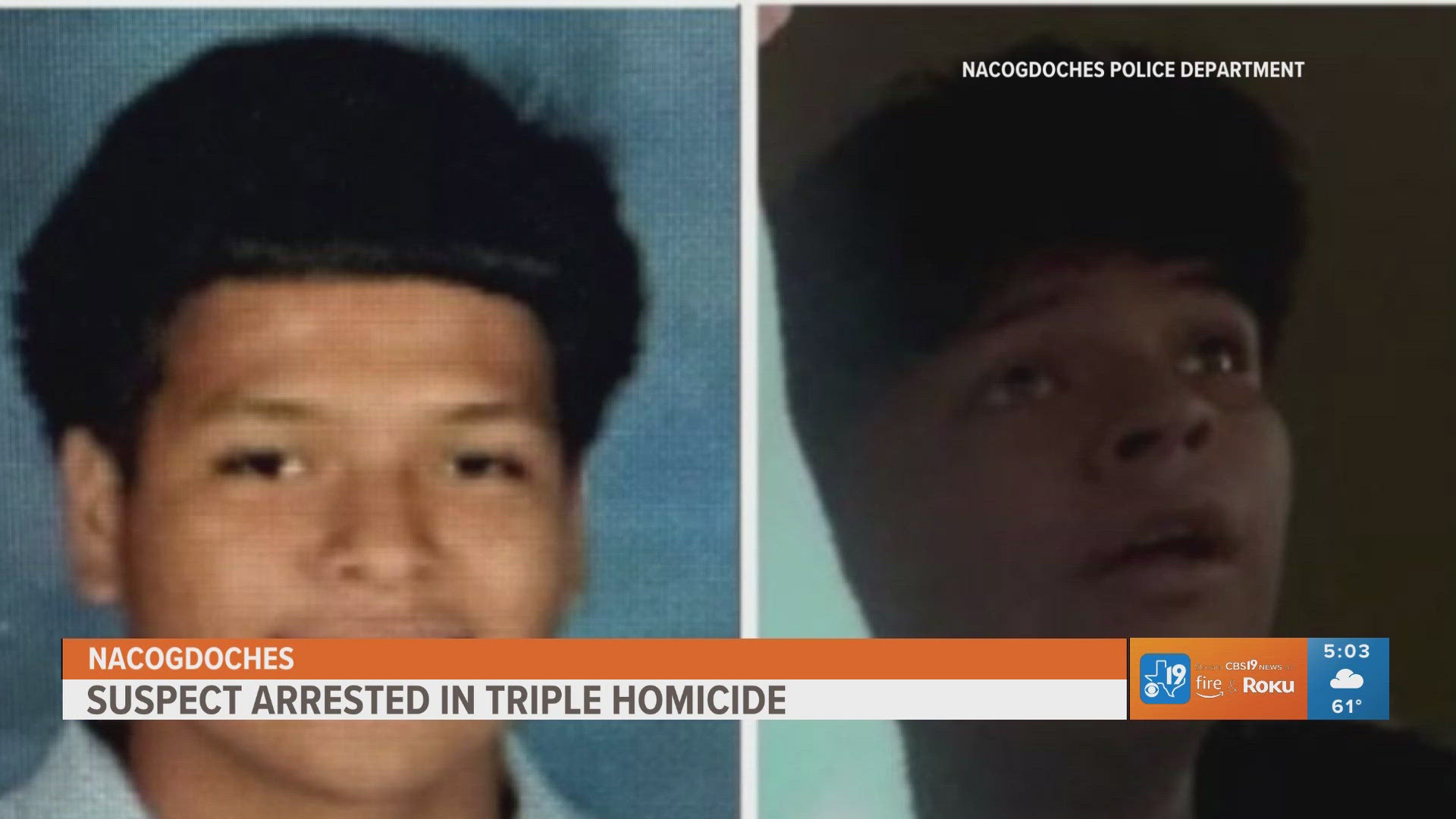 Teenage suspect arrested in connection with Nacogdoches triple homicide ...