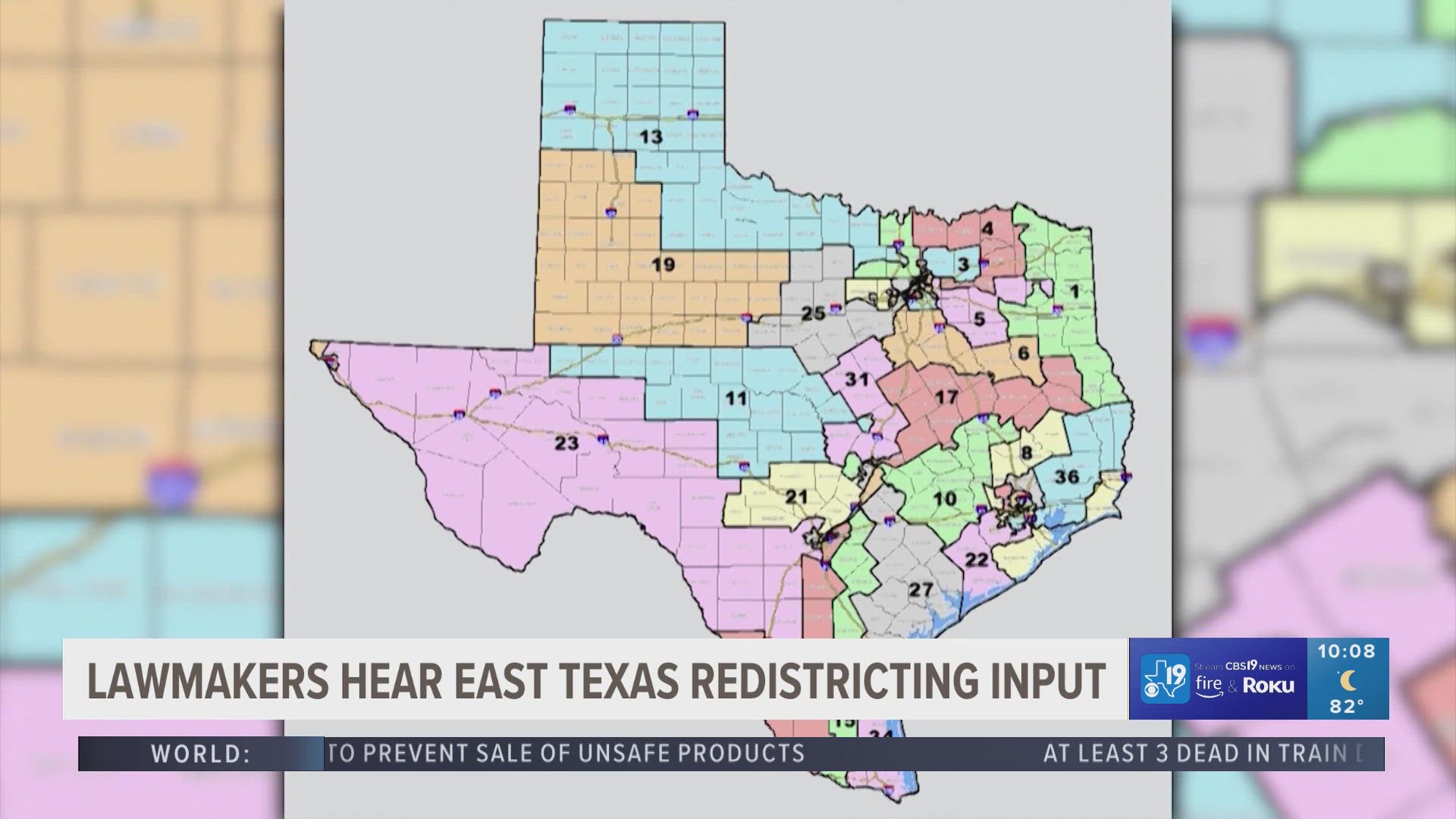 Texas residents oppose new redistricting plans at hearing | cbs19.tv