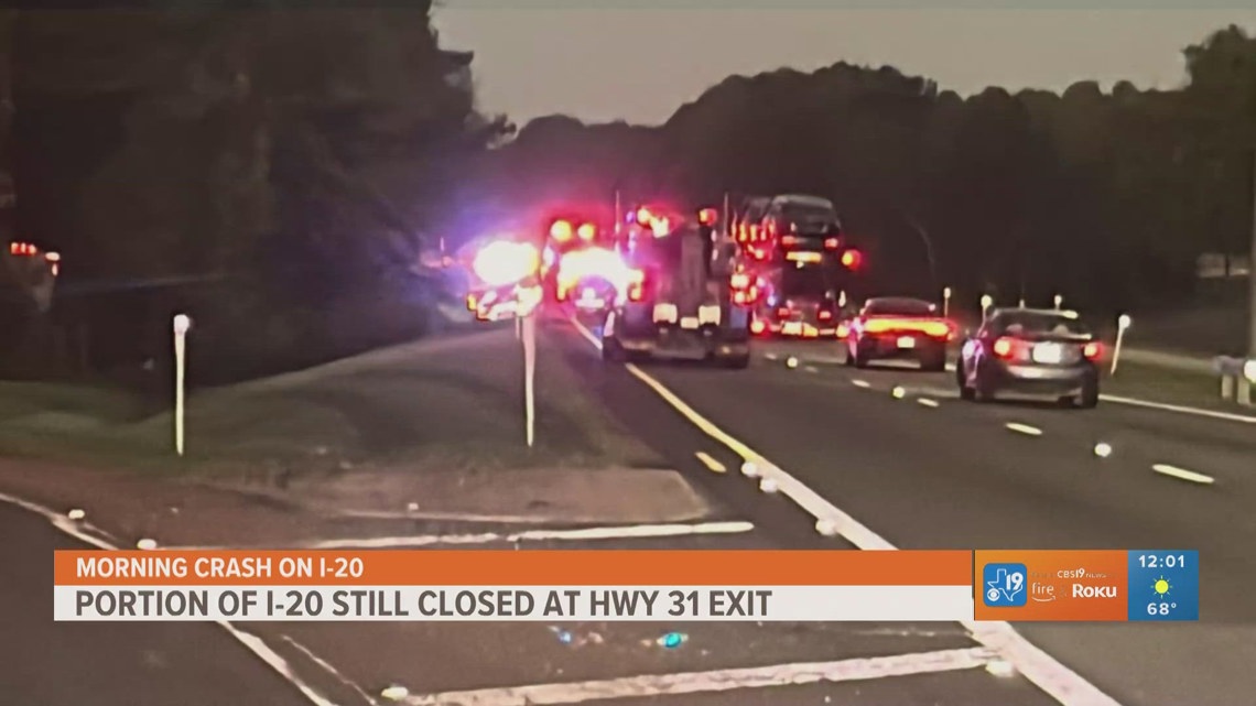 I-20 in Kilgore to be blocked for 'several hours' following crash ...
