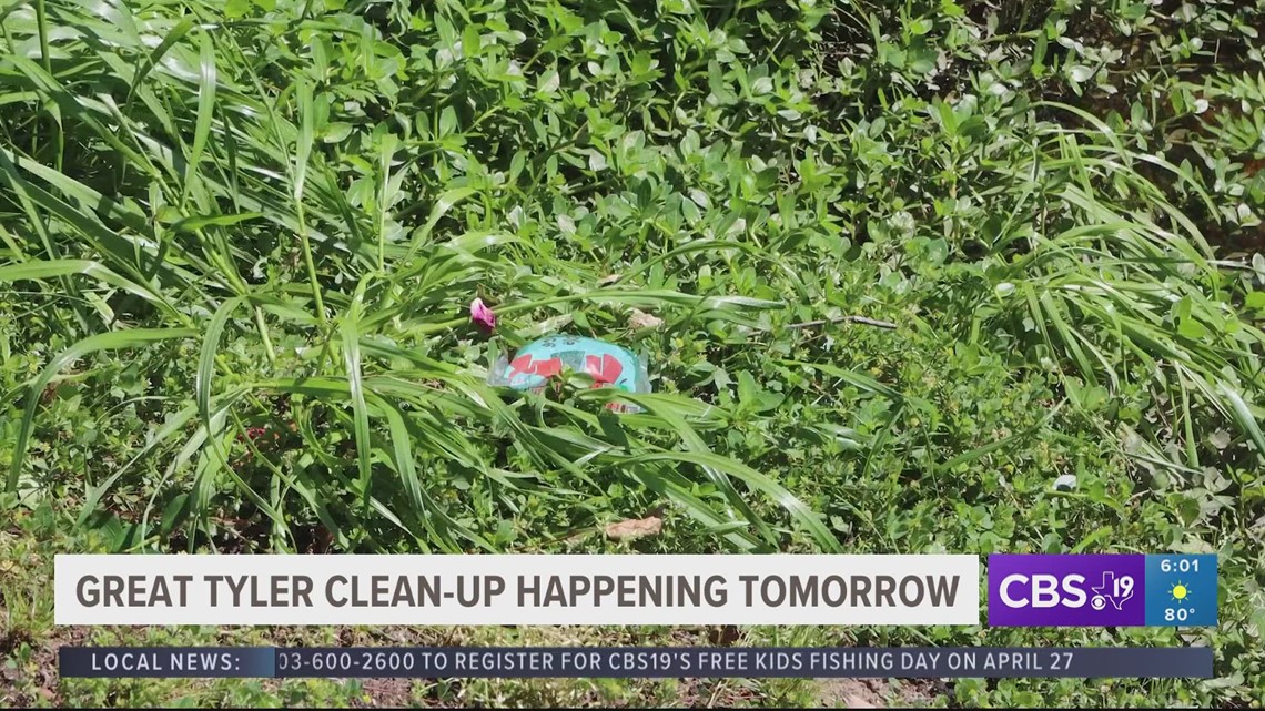 City of Tyler hosting the Great Tyler Cleanup tomorrow | cbs19.tv
