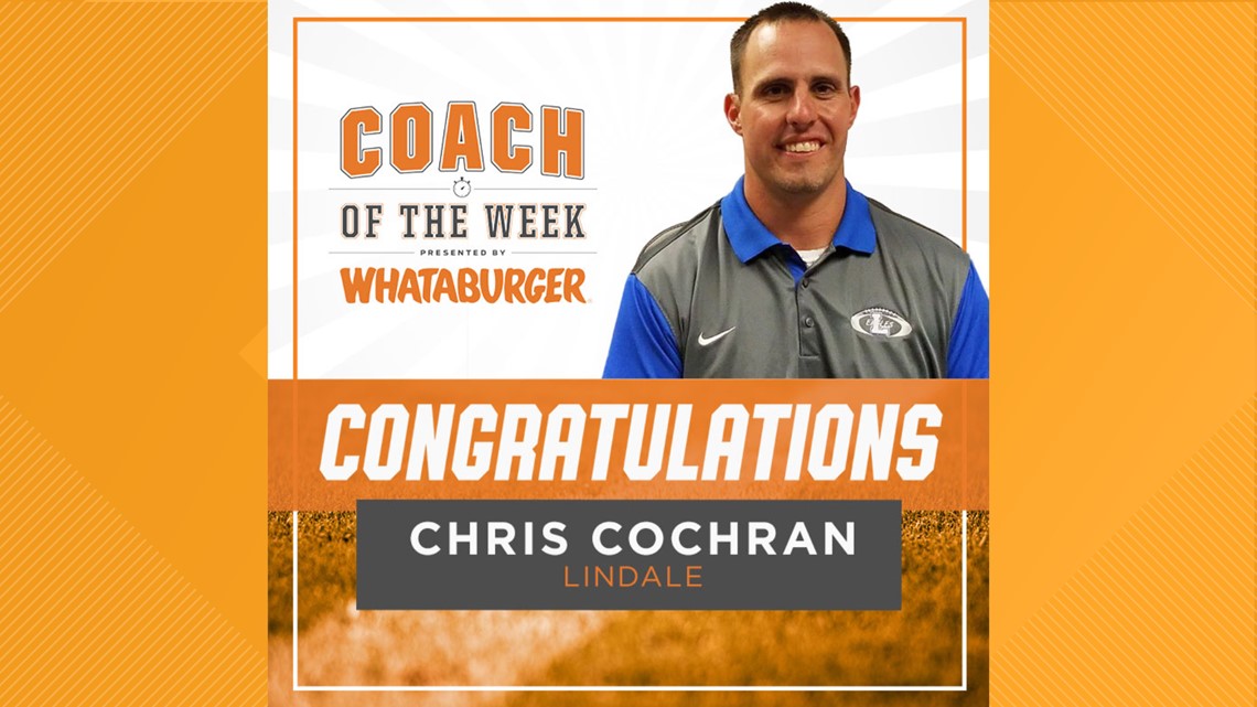 Whataburger Coach of the Week: Chris Cochran | cbs19.tv